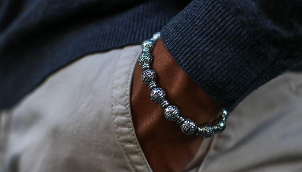 Beaded Bracelets For Men | Over 300+ Premium Level Crystals | Customize ...