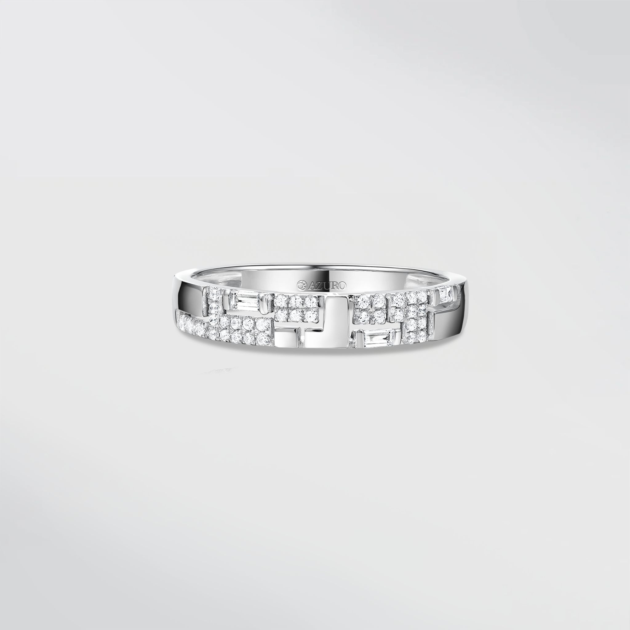 Two-Tone Rose Gold Ring Design | Azuro Republic Rose Gold Ring