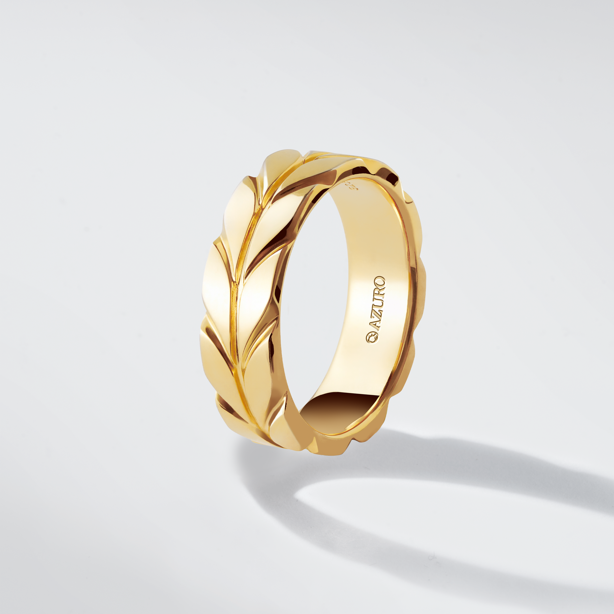 Discover Azuro Republic Wedding Bands | Azuro Classic Laurel Bands