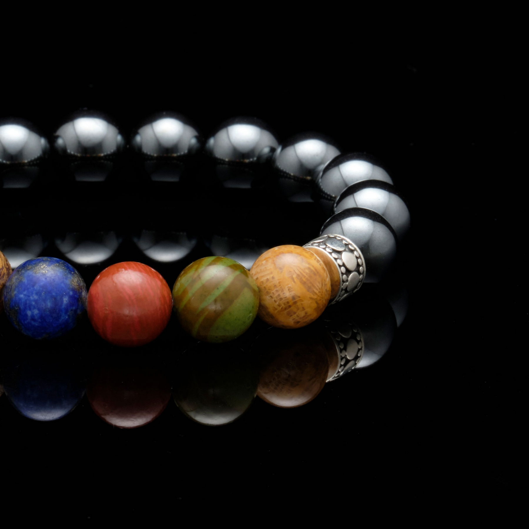 7 Chakra Bracelet | Mens Beaded Bracelet | Azuro Spiritual Bracelets