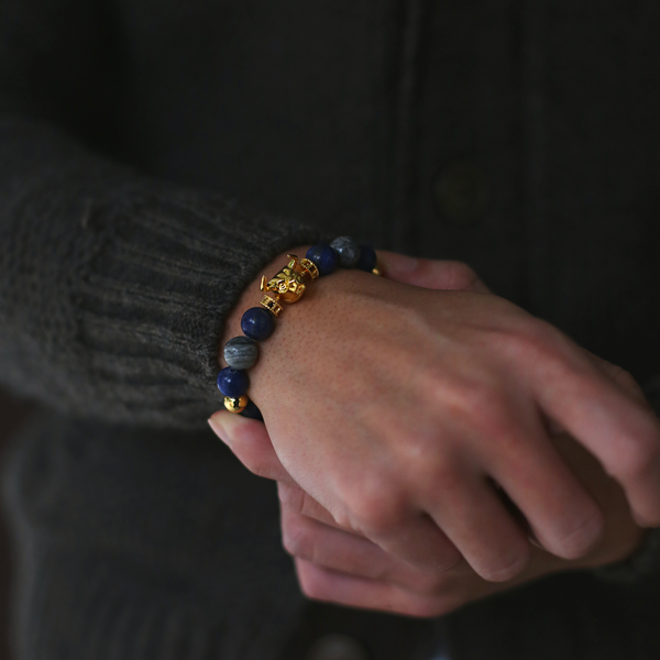 Gold Bull Bracelets | Animal Gold Bracelets For Men – Azuro Republic